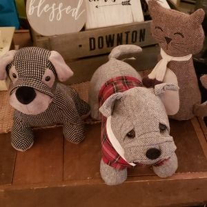 Accents | Pet Decorating Door Stoppers 3 Total Cat Dogs | Poshmark